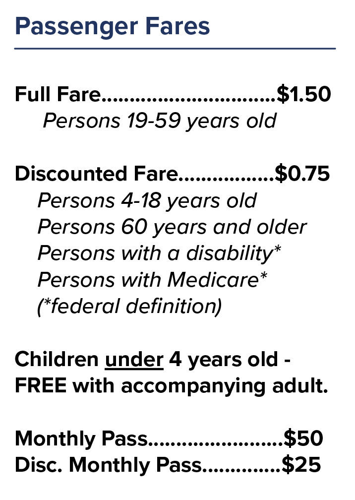 Rider Info - Harbor Transit